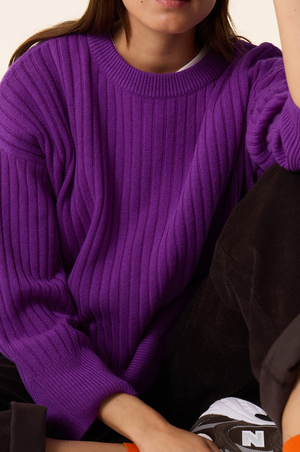 Pull Aristou Violette - Des Petits Hauts