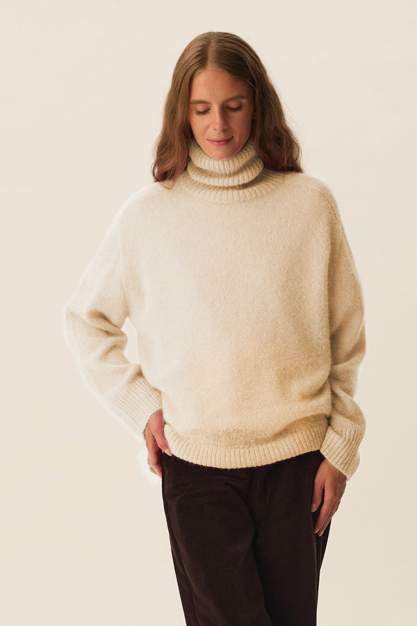 Pull Caribou Creme - Des Petits Hauts