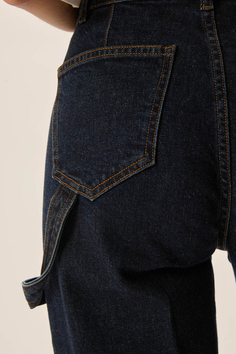 Jean Coton Bleu Brut - Leni Brut - Des Petits Hauts